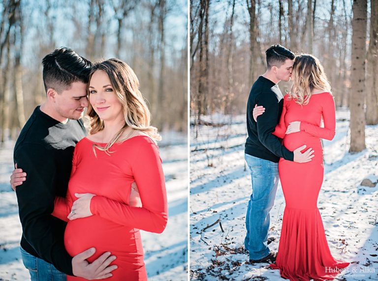 Winter Maternity Shoot with Cassandra - HK Photography with Hubert & Alka